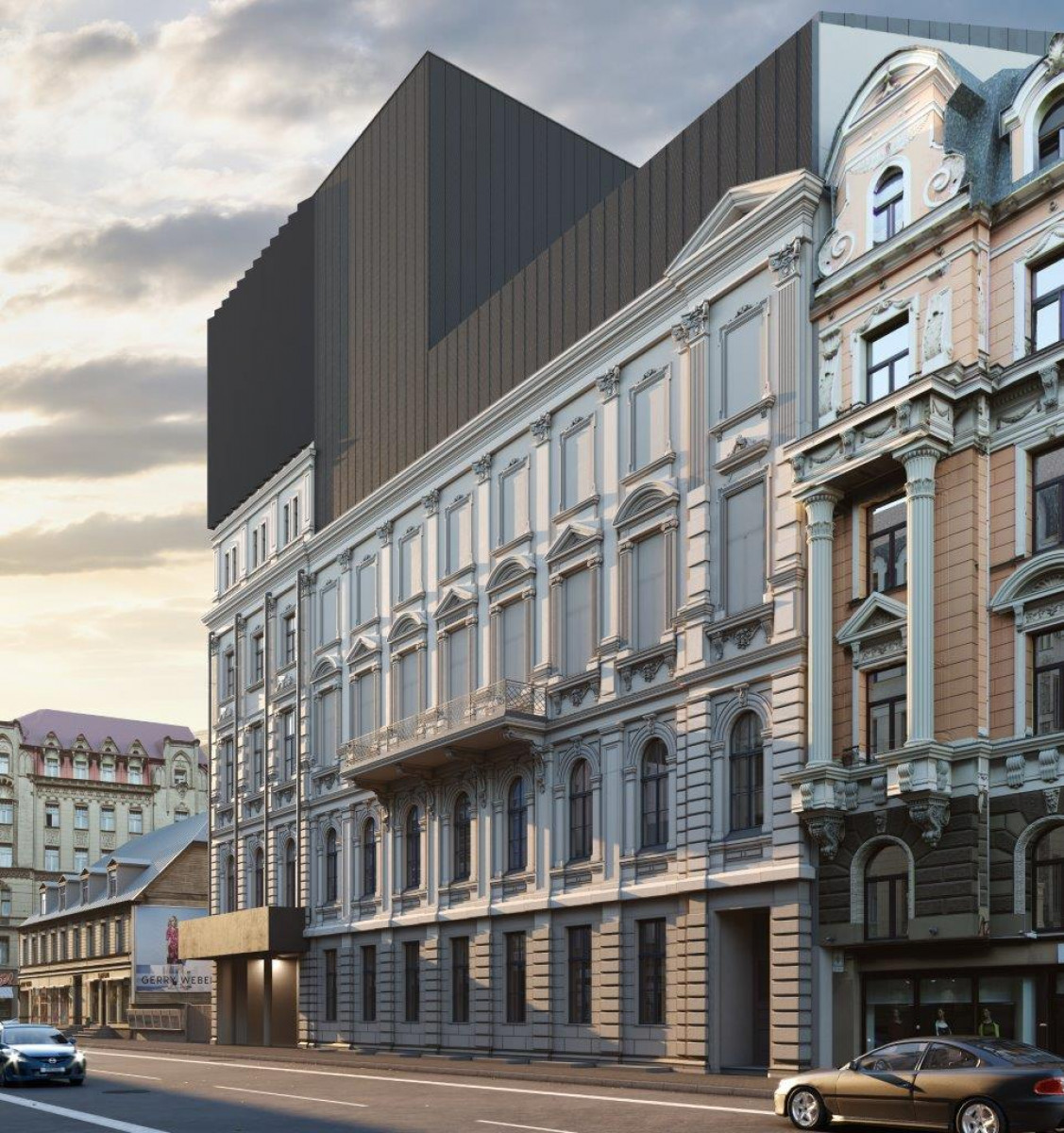 Restoration of the New Riga Theatre building complex